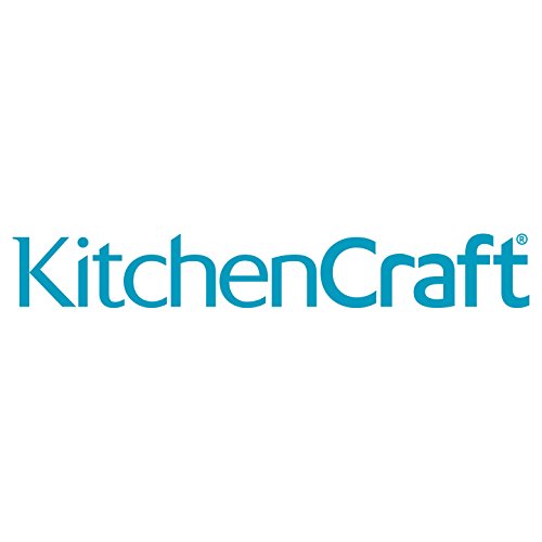 Kitchen Craft Lovello Retro 5-Piece Stainless Steel Knife Set and Knife Block – Vanilla Cream