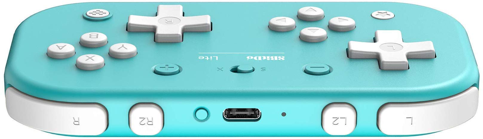 8Bitdo Lite Bluetooth Gamepad for Nintendo Switch Lite, Nintendo Switch & Windows (Turquoise Edition) (Renewed)