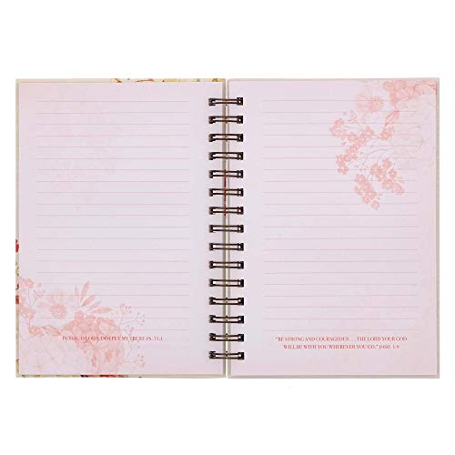 Journal Wirebound Floral When She Speaks