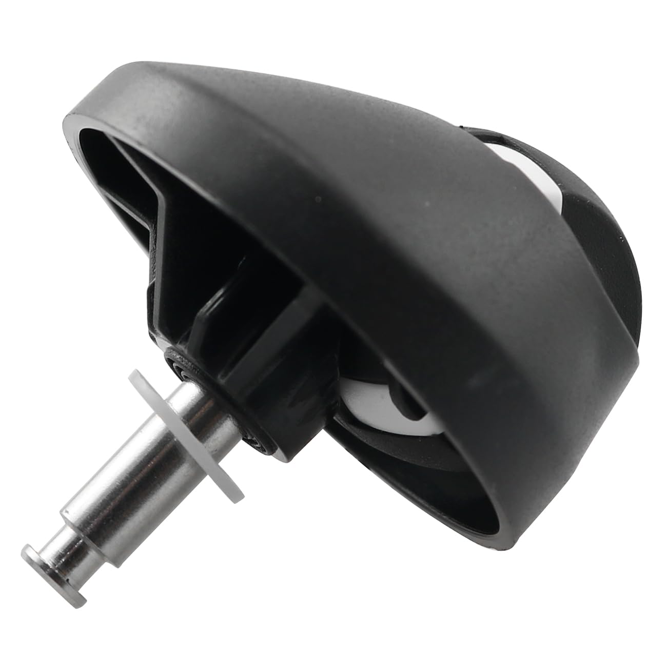 LQ Industrial Vacuum Cleaner Sweeper Universal Wheel Accessory Installation Parts Fit for Eufy RoboVac 11s/30, Black