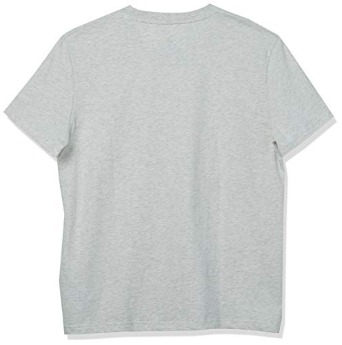 adidas womens Linear T-Shirt Off White Melange/White Medium