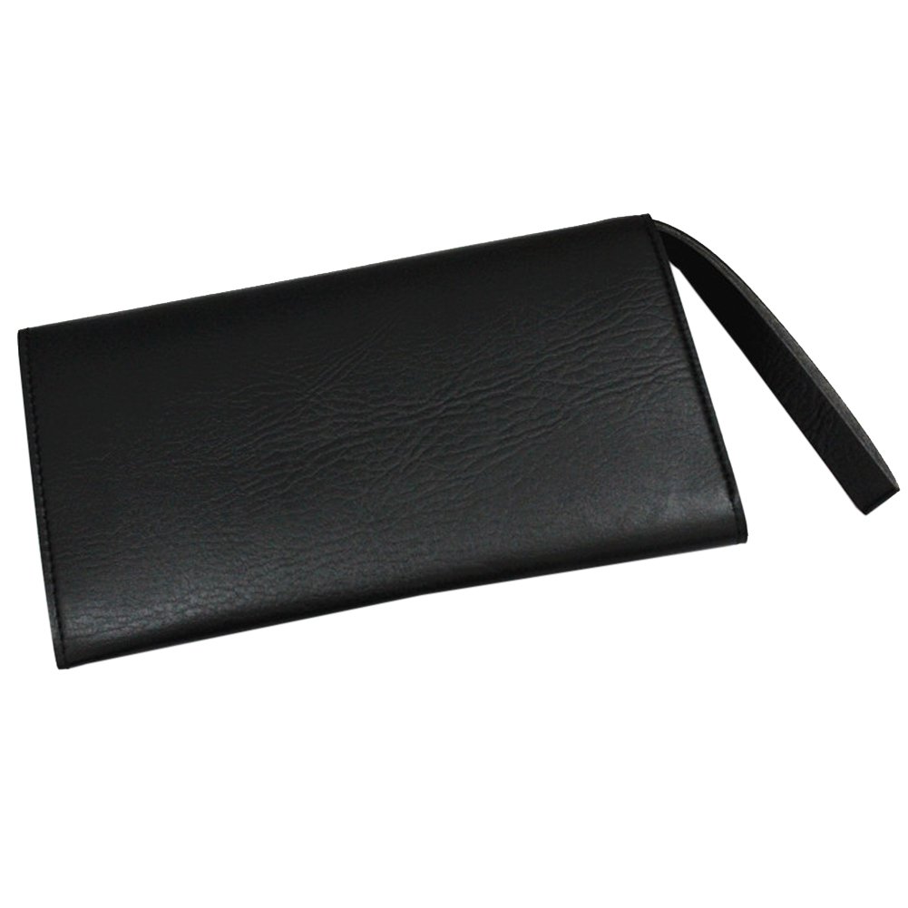 Olpchee PU Leather Salon Scissors Shear Holder Pouch Case Barber Tools Holster Bag for Hairdressers Hair Stylist