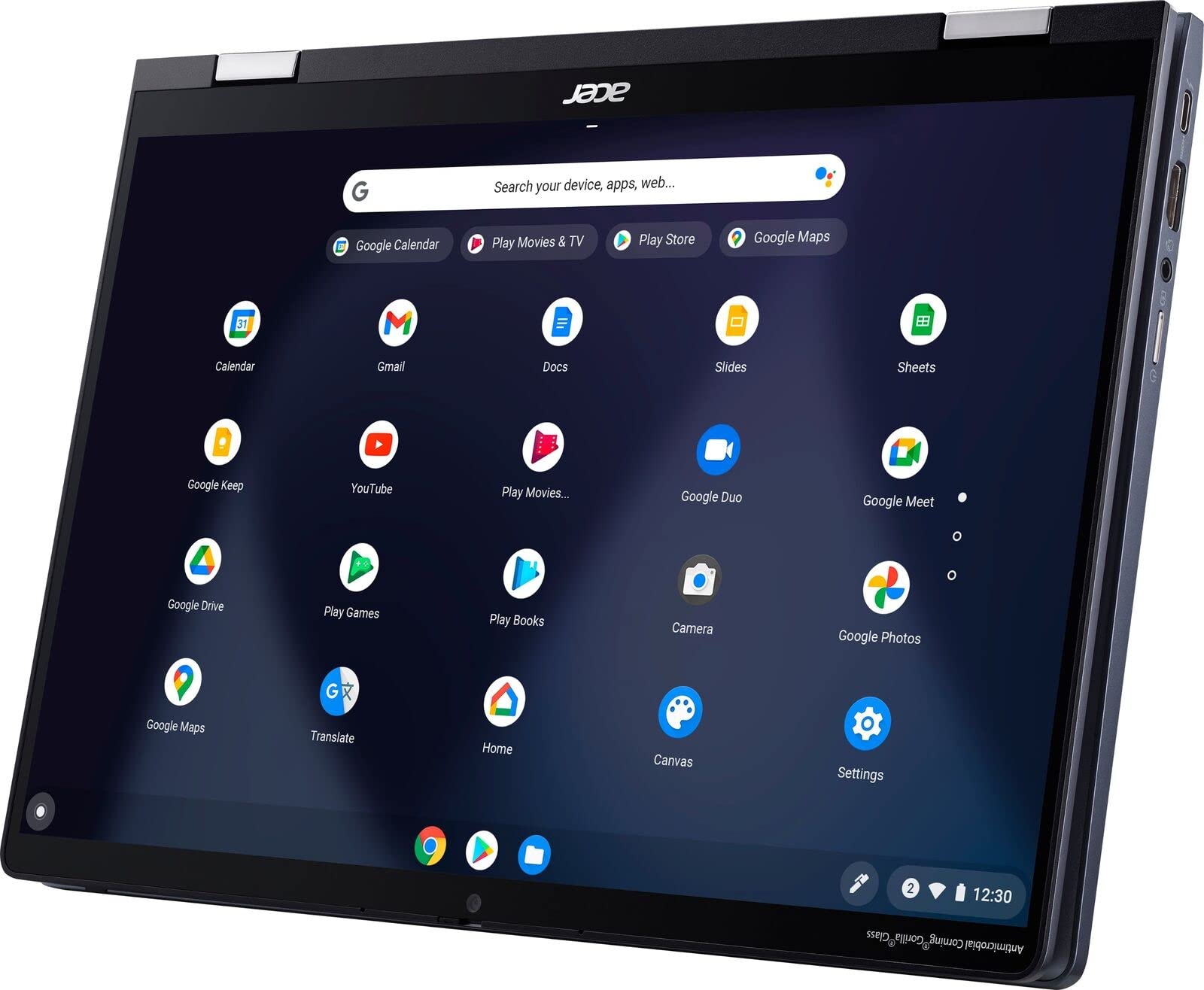 Acer 2023 Newest Chromebook Spin 714 2-in-1 Laptop, 14 Inch Touchscreen Display, 12th Gen Intel Core i5-1235U Processor, 8GB RAM, 512GB SSD, Intel Iris Xe Graphics, Bluetooth, Webcam, Chrome OS