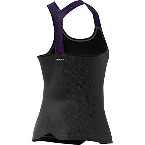 adidas Womens Tennis Y-Tank Primeblue AEROREADY Black/Black Small