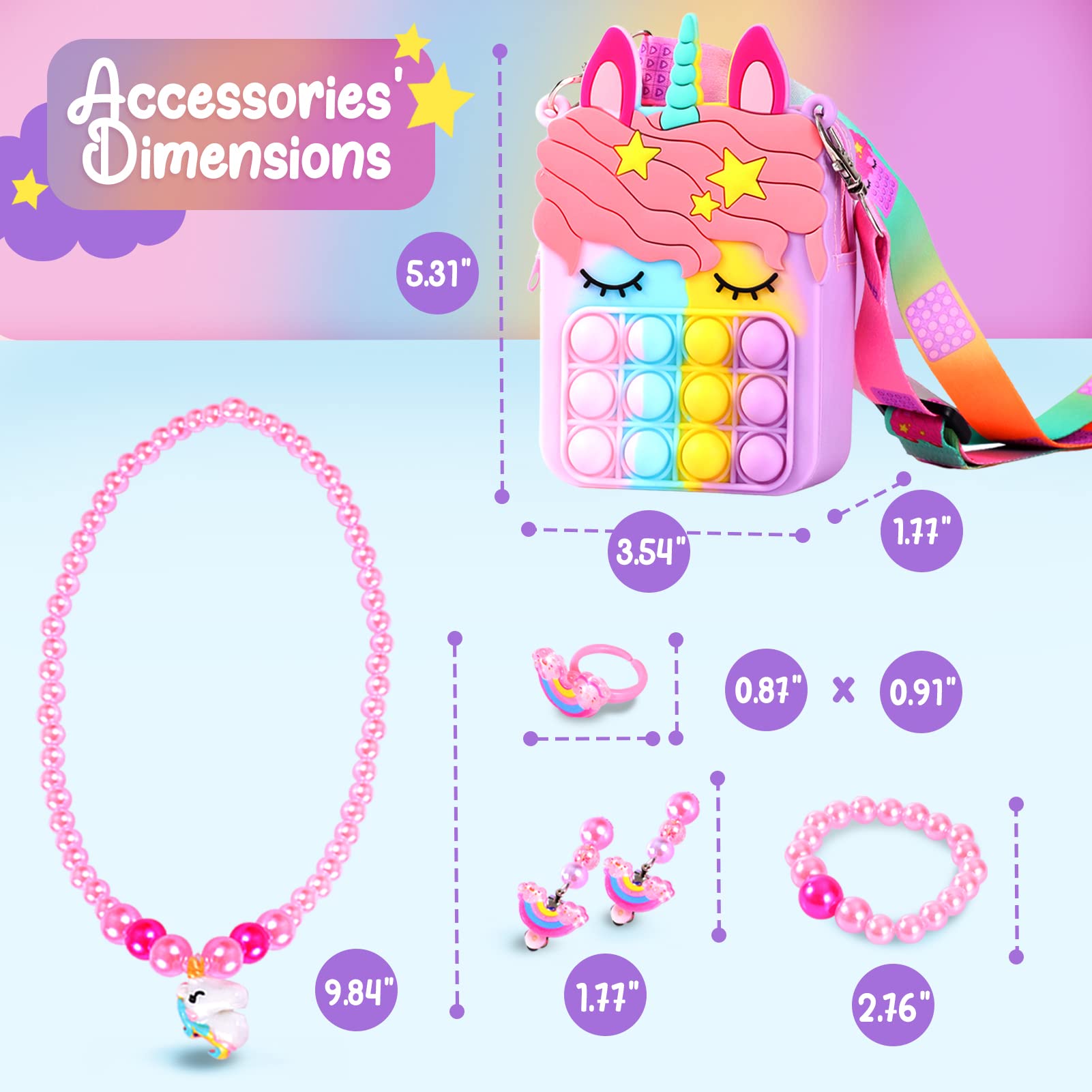 Girls Toy Set for Kids and Toddlers