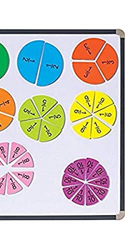Didax Educational Resources Magnetic Fraction Tiles