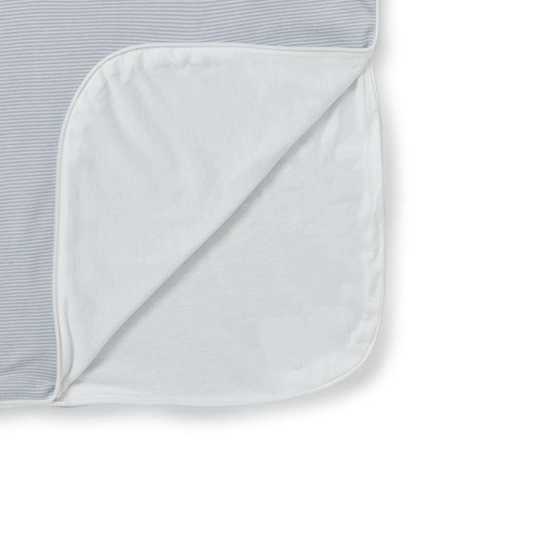 MORI Baby Unisex Premium Sleep Sack in Blue Stripe for Toddlers - 0.5 Tog Sleeping Bag - Suitable from 8.8lbs to 2 Years
