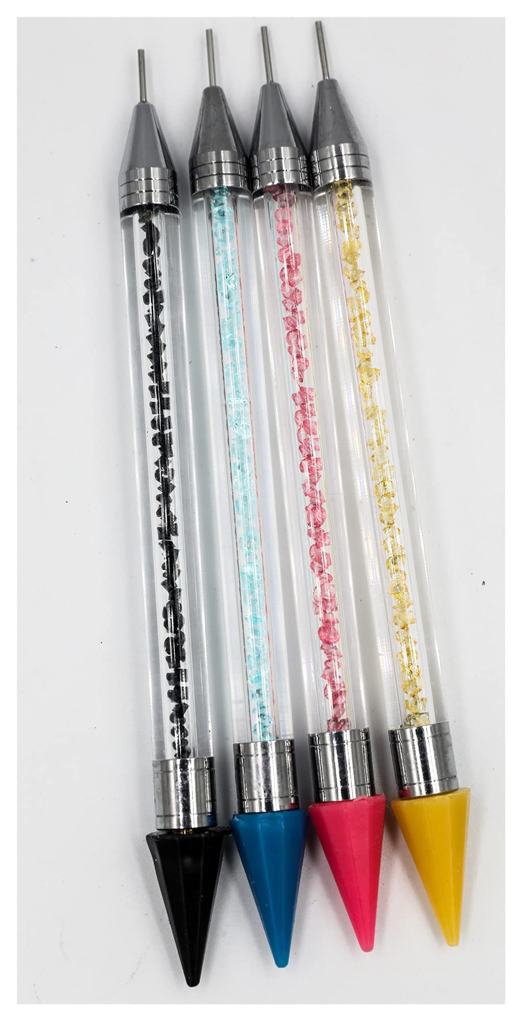 HANRUO DIY Diamond Painting Pen Tool Accessories Rhinestones Pictures Double Head Diamond Embroidery Point Drill Pen Gift (Color : Style J)