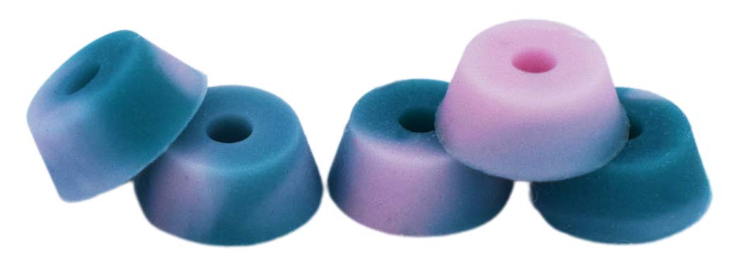 Teak Tuning Bubble Bushings Pro Duro Series, Black and Green Swirl - Medium (71A) - Custom Molded Fingerboard Tuning