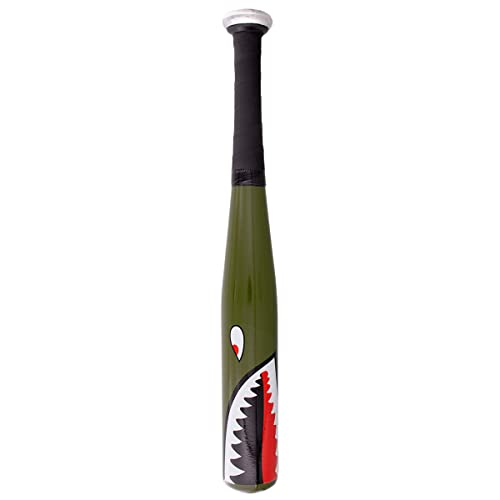 United Pacific P-40 “Warhawk” Shark Mouth 17-inch Aluminum Tire Checker Bat, Robust & Durable, Wrapped Handle, Low Maintenance Truck Tire Checker Bat