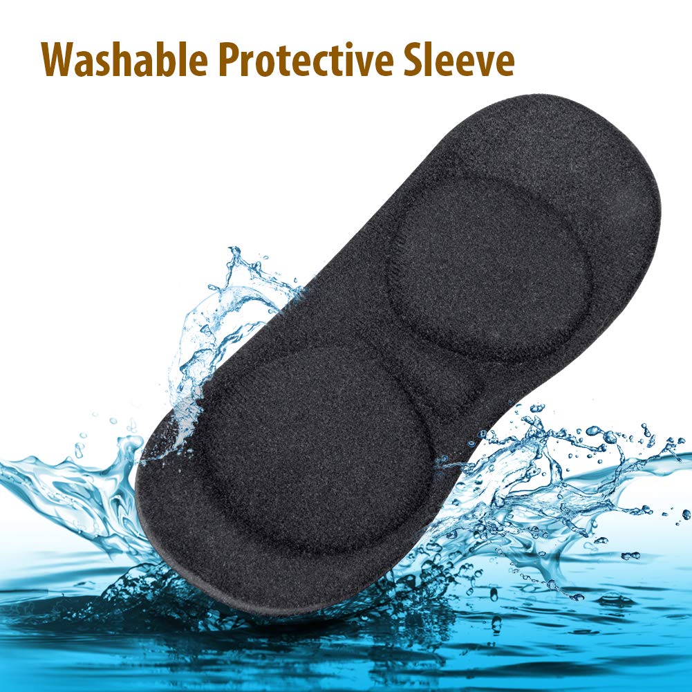 Aibus Lens Protect Cover for Oculus Go, dust-Proof&Scratch-Resistant for Oculus Go (Black)