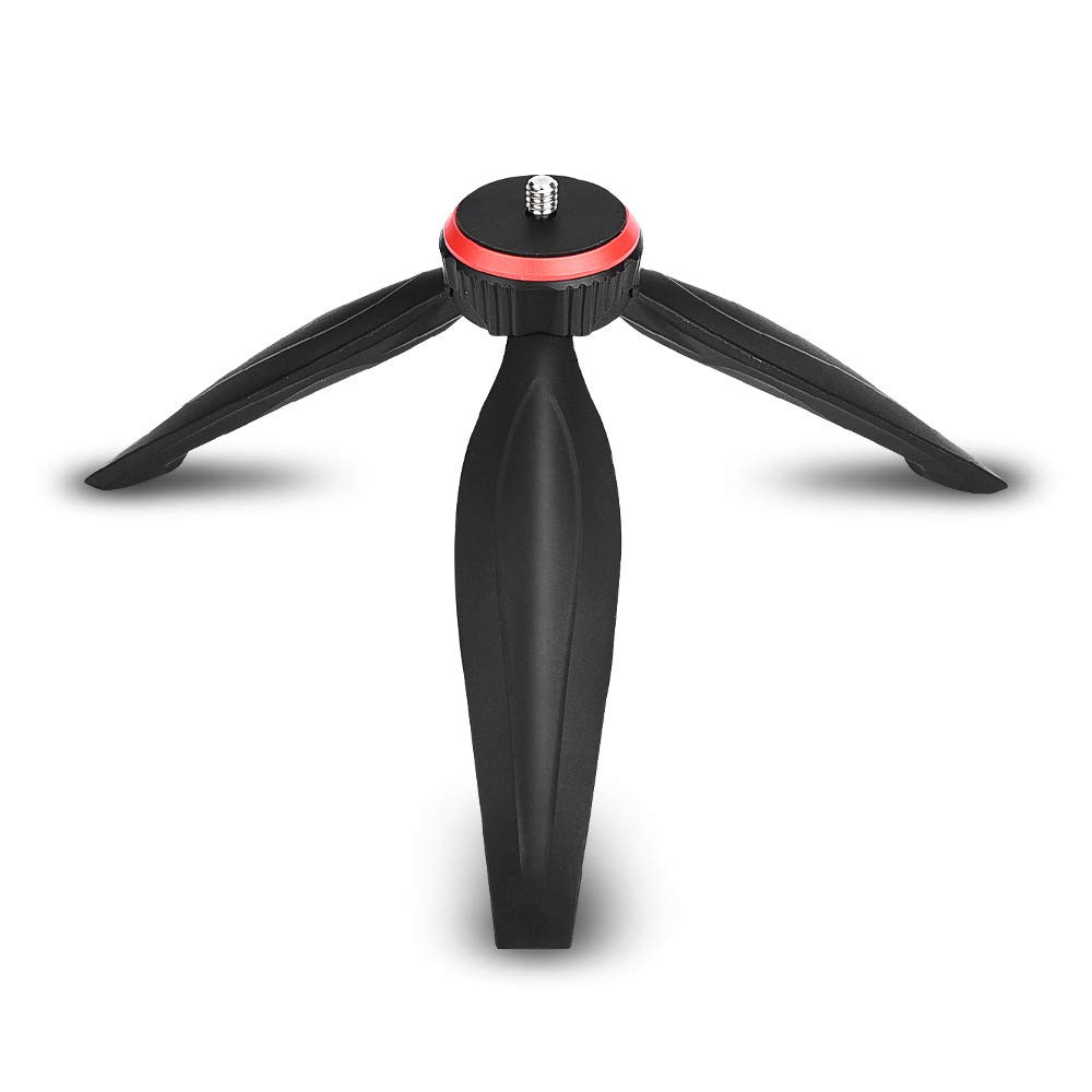 Adjustable Leg Angles Tripod Stand Compatible for OSMO Mobile 3 2 OM4 Gimbal Selfie Stick Monopod Osmo Handle Grip Stabilizer(Black)