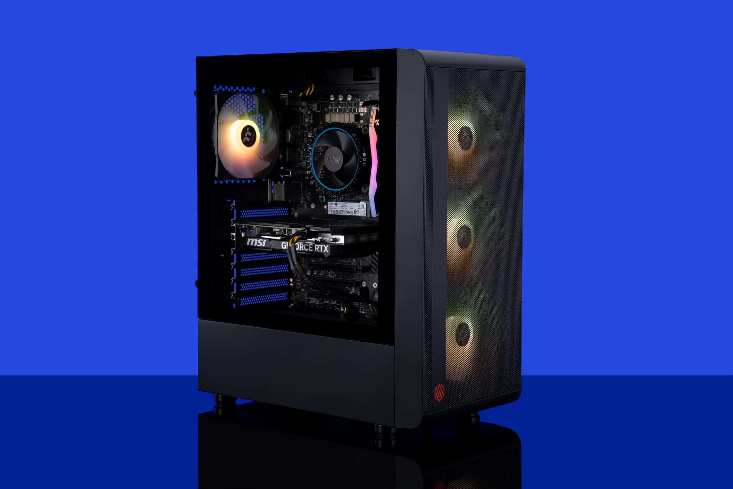 ABS Tempest Aqua High Performance Gaming PC β Windows 11 Home - Intel i9 13900KF - GeForce RTX 4090 β DLSS 3 - AI-Powered Performance - 32GB DDR5 5600MHz - 2TB M.2 NVMe SSD β TA13900KF4090