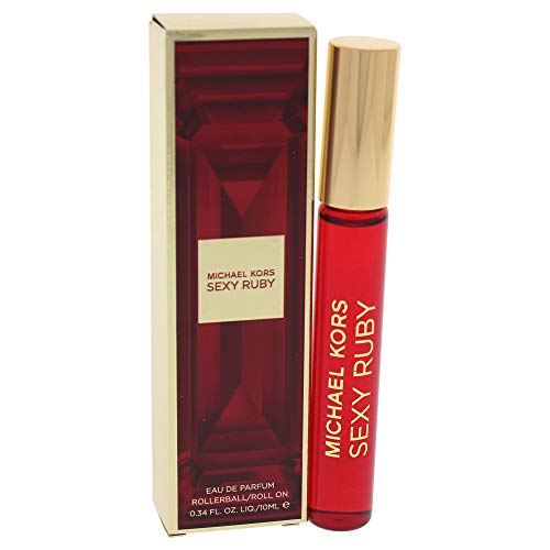 Michael Kors Sexy Ruby Mini Eau de Parfum Rollerball for Women, 0.34 Ounce