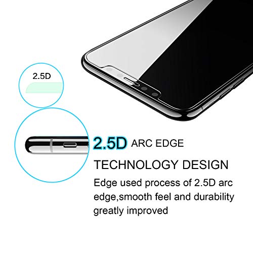 OWRORA Screen Protector For iPhone XR, iPhone 11, 2.5D Edge Tempered Glass Anti-Scratch Case Friendly Siania Retail Package for iPhone XR/11 6.1β-3 Pack