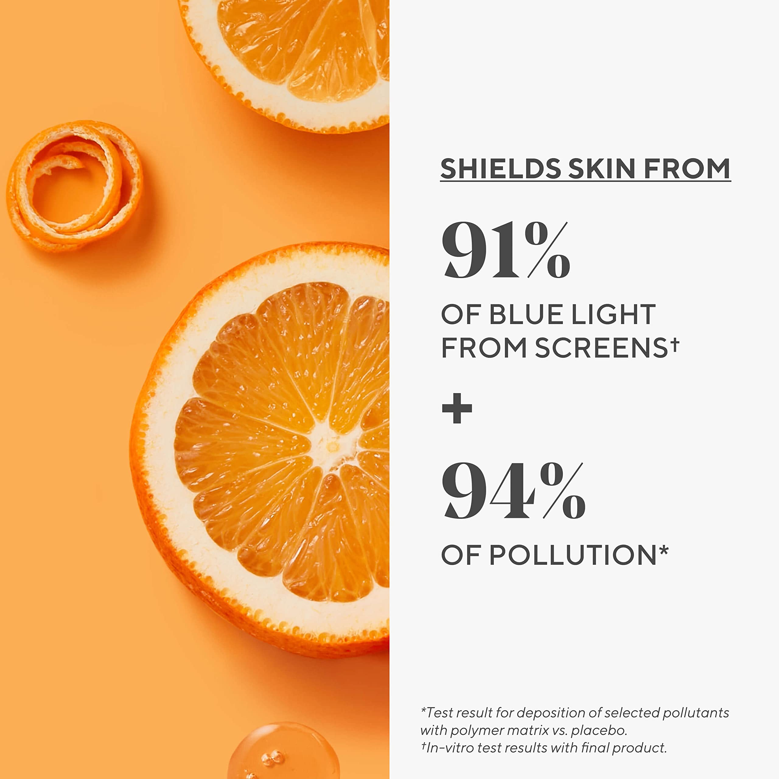 Murad Environmental Shield City Skin Age Defense Broad Spectrum SPF 50-100% Mineral Sunscreen - Blue Light Defense - SPF 50 Environmental Defense Sunscreen - Light Sunscreen for Face, 1.7 Fl Oz