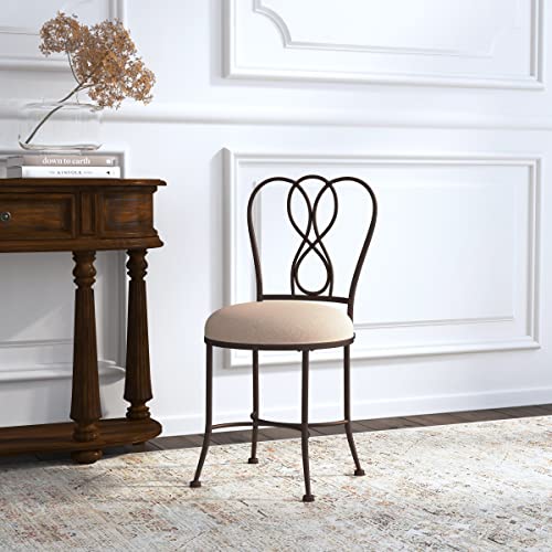 Hillsdale Furniture Hillsdale Christina Vanity Stool, Bronze