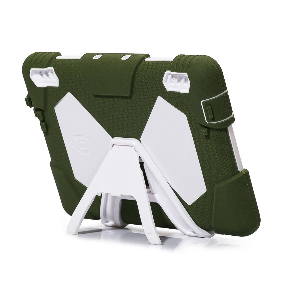 ACEGUARDER Military-Duty Series for Amazon Kindle Fire HDX 7'' Rainproof Snowproof Dirtproof Shockproof Cover Case with Stand