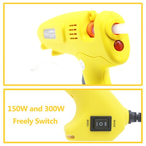 Anyyion 300W Industrialt Glue Gun β High Output Professional Adjustable Switch β Professional Grade Hot Glue Gun for Carpentry, Repairs & Remodeling