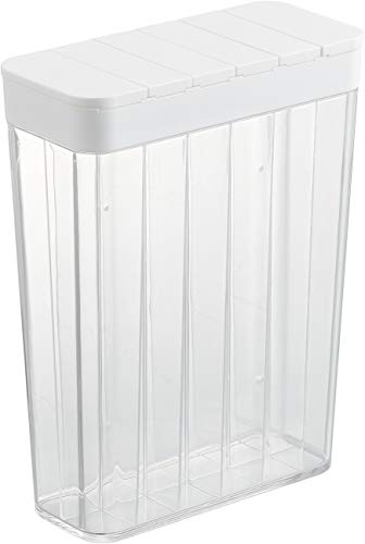 Yamazaki Home Tower Grain Container food storage and organization sets, One Size, White