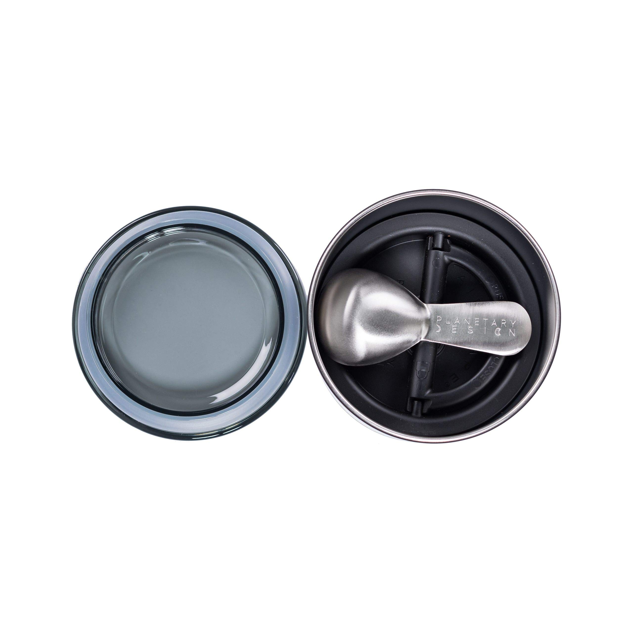 Airscape Stainless Steel Coffee Scoop - Perfectly Proportioned Ergonomic Spoon, 2 Tablespoon Capacity, Fits inside Airscape Canisters (Brushed Steel)