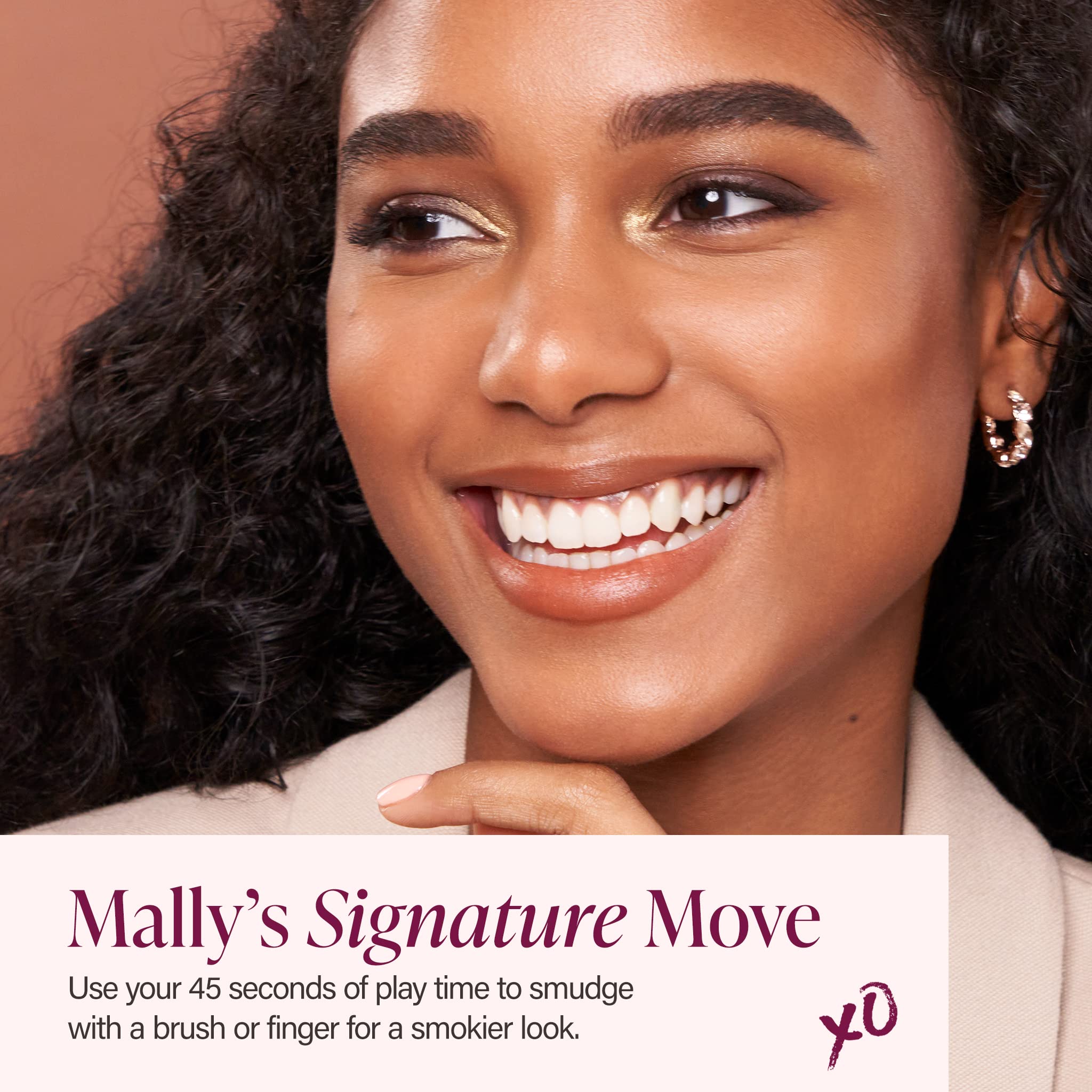Mally Beauty Evercolor Starlight Waterproof Eyeliner - Espresso - Smudge-Proof, Longwear, Creamy Gel - Sharpenable Eyeliner