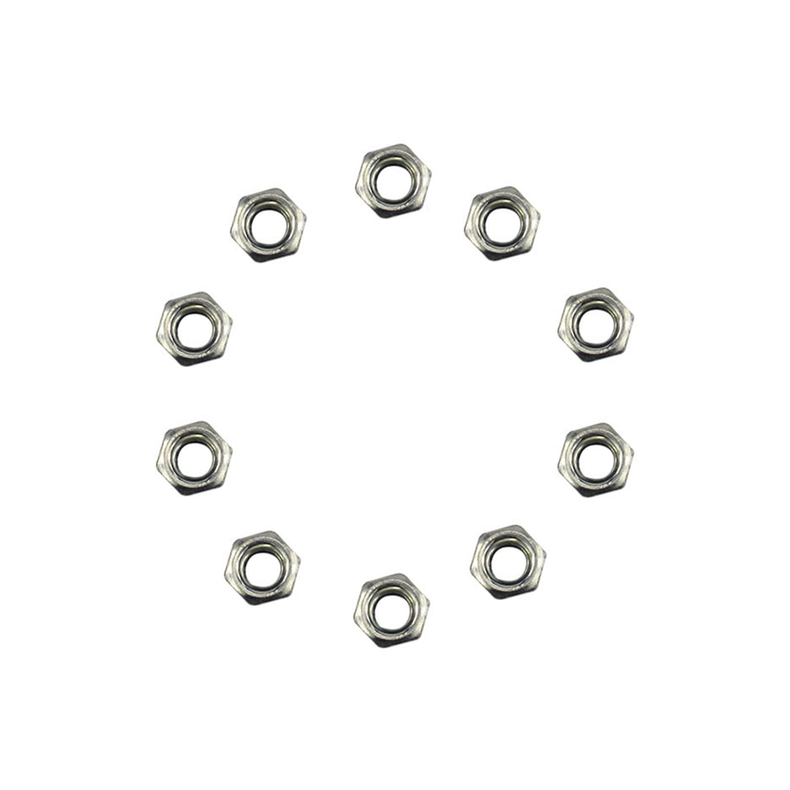 ATV Quad Plastic Body Fender M6 Bolt Washer & Nut Kit 6mm 50cc 70cc 90cc 110cc 125cc 150cc 200cc 250cc Set of 10