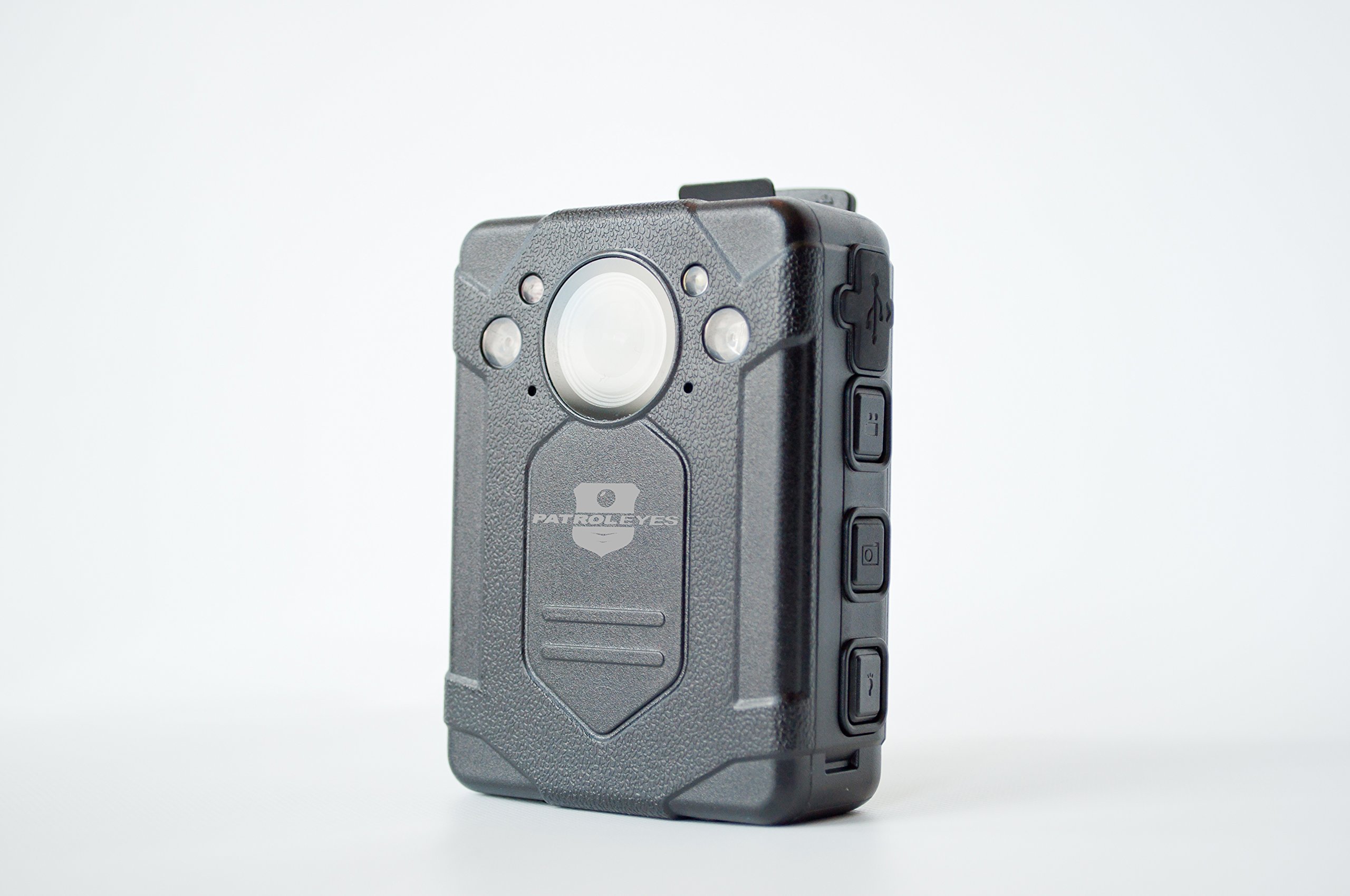 PatrolEyes MAX 2K GPS Auto Infrared 64GB Long Battery Life Police Body Camera