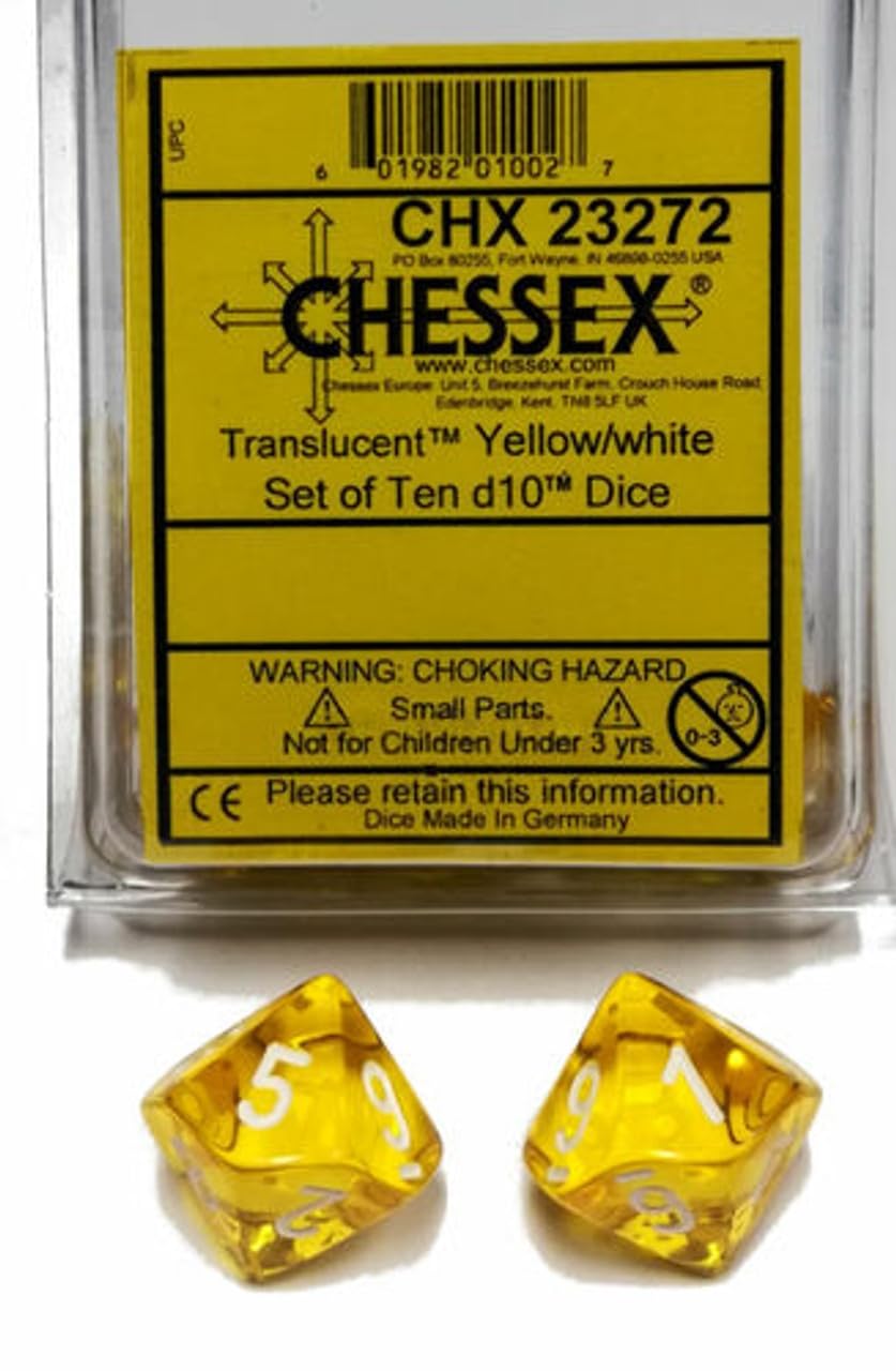 Chessex 23272 Dice, Multicoloured.