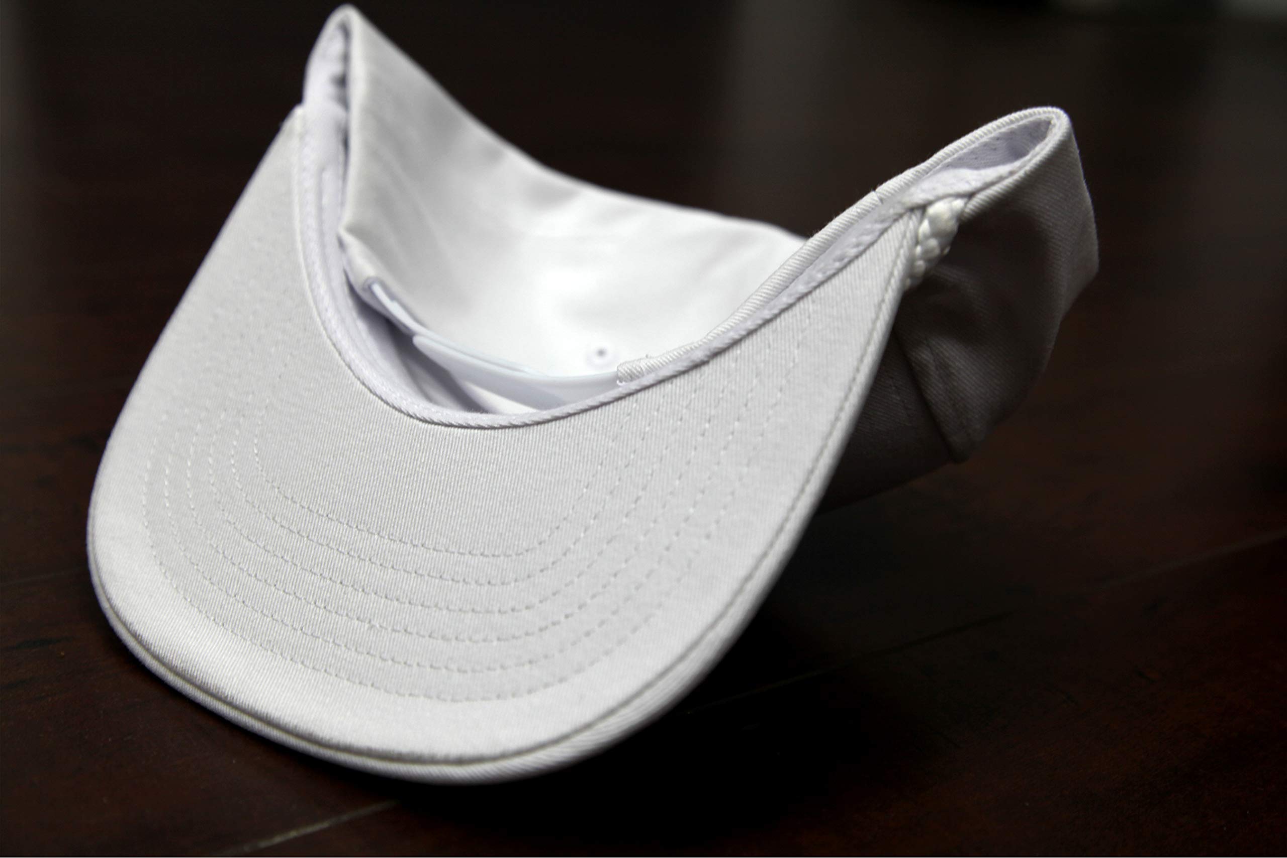 AcademyFits 6 Panel Golf Rope Adjustable Snapback Flat Visor Structured #2035 (Spruce/White Rope (2035))