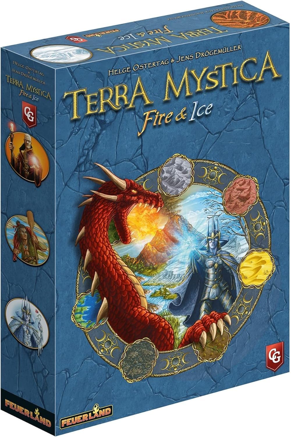 Capstone Games: Terra Mystica Fire & Ice, Expansion, Strategy Board Game, Terra Mystica Core Game Required to Play, 6 New Factions Introduced, Ages 14 and Up