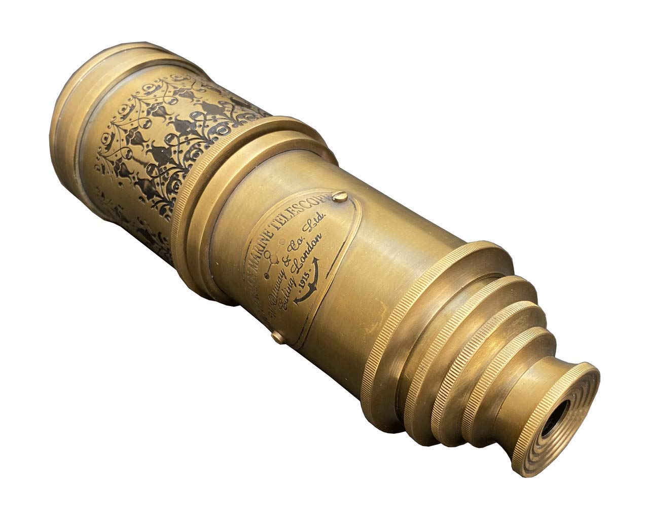 A S Handicrafts Pirates spyglass scope, brass handheld telescope, Christmas Day gift, camping, hiking, antique telescope, Man,Men Gift, Women,Woman Gift