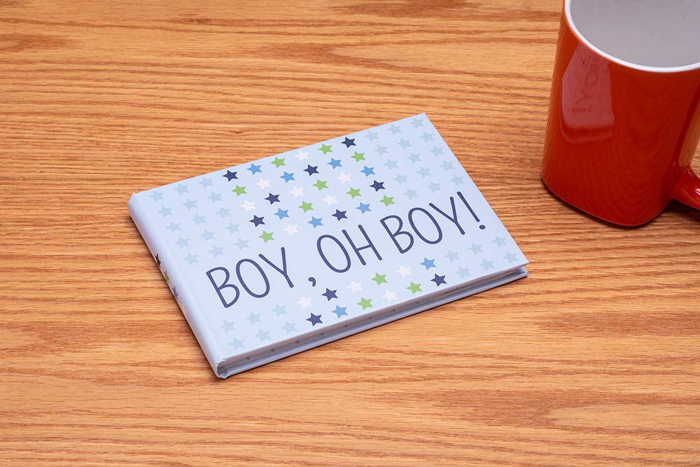 Malden International Designs Boy Oh Boy Baby Brag Book, 1-Up, 40-4x6, Blue