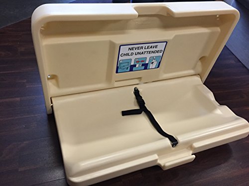 Koala Kare KB200-00 Horizontal Wall Mounted Baby Changing Station, Cream (Light Cream)
