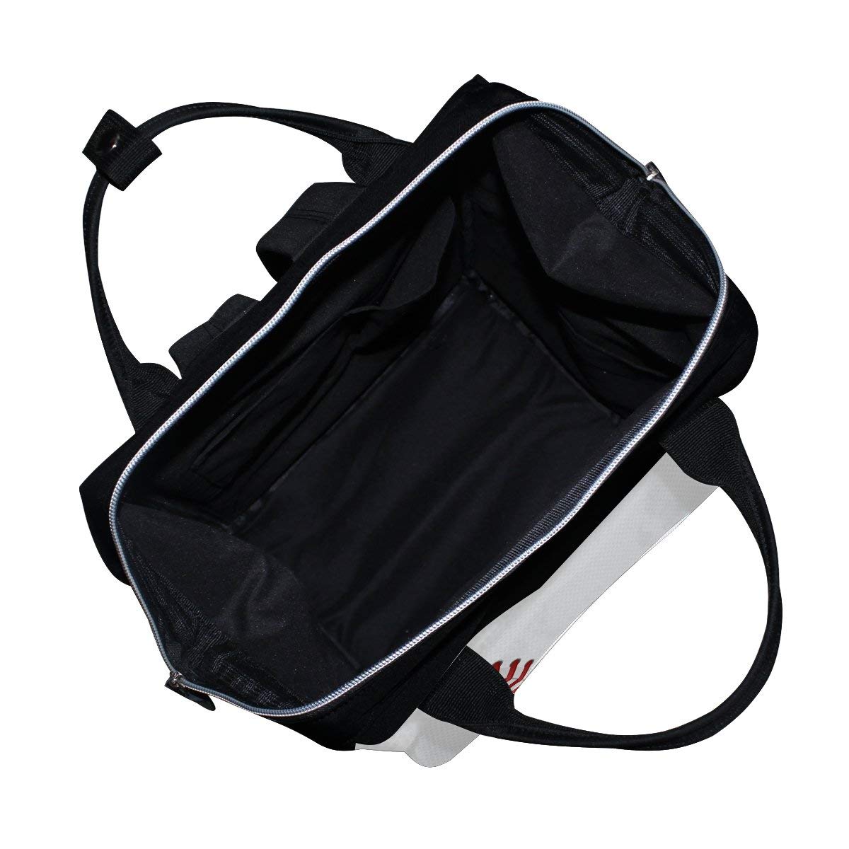 MaMacool Mummy bag Diaper Tote Bags Larger Capacity Baby Nappy Bag Baseball Laces Design Muti-Function Travel Backpack