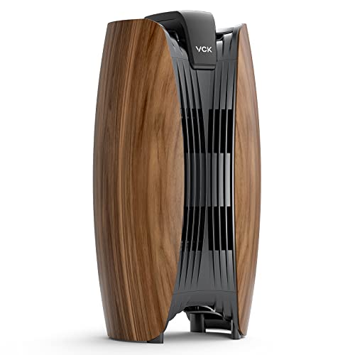 VCK Air Purifiers for Home, H13 True HEPA Dual Filter Air Purifier for Bedroom, Living Room, Cleans Up to 529 Sq Ft in 1 Hour, with Sleep & Mute Mode, Child Lock, 12H Timer, for Pets Hair, Smoke