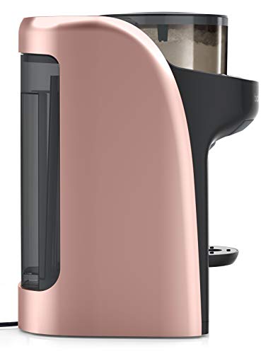 New and Improved Baby Brezza Formula Pro Advanced Formula Dispenser Machine - Automatically Mix a Warm Formula Bottle Instantly - Easily Make Bottle with Automatic Powder Blending, Rose Gold