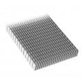 Aluminum Heatsink Cooling Heat Sink Circuit Board Cooling Cooler Fin for CPU Amplifier PCB 150x120x20mm (White)