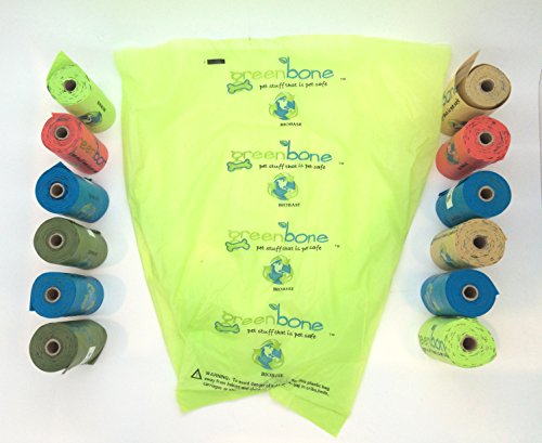 Greenbone Waste Bag Refill Pack, 12 Rolls