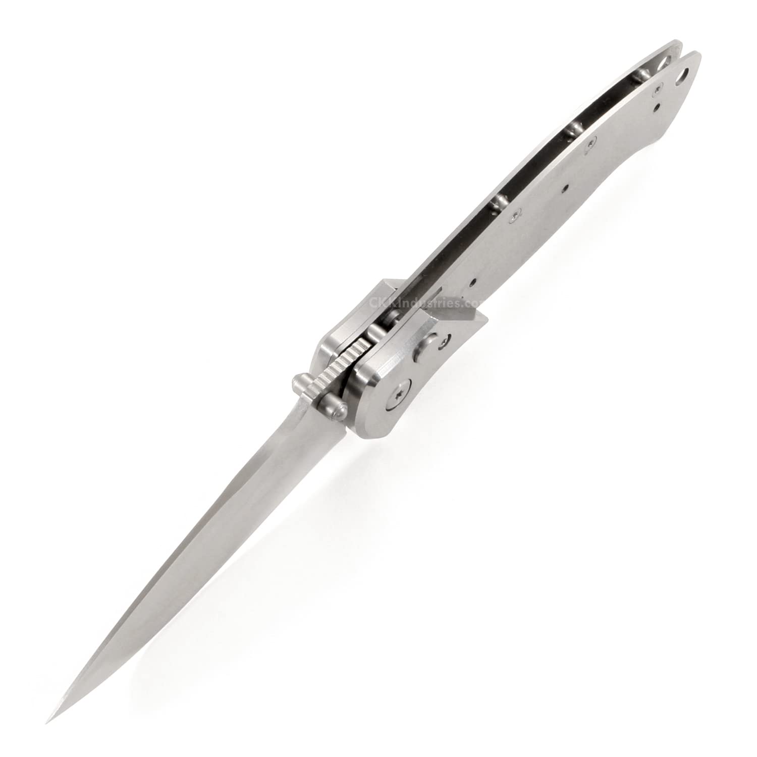 EZSMITH Knife Making Kit - DDR3BL - DIY Folding Knife Series - (Parts Kit) - (No Handles) - (Gift Boxed) - (USA Design) - (by KnifeKits)
