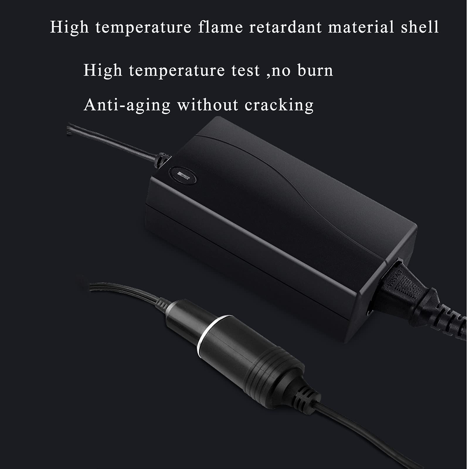 AC to DC Converter 110V to 12V Transformer 250W 20.8A AC to DC Adapter 110V Wall Plug to 12v Cigarette Lighter Socket Adapter12V Power Supply for Car Compressor,Vacuum Cleaner Other 12V Car Devices