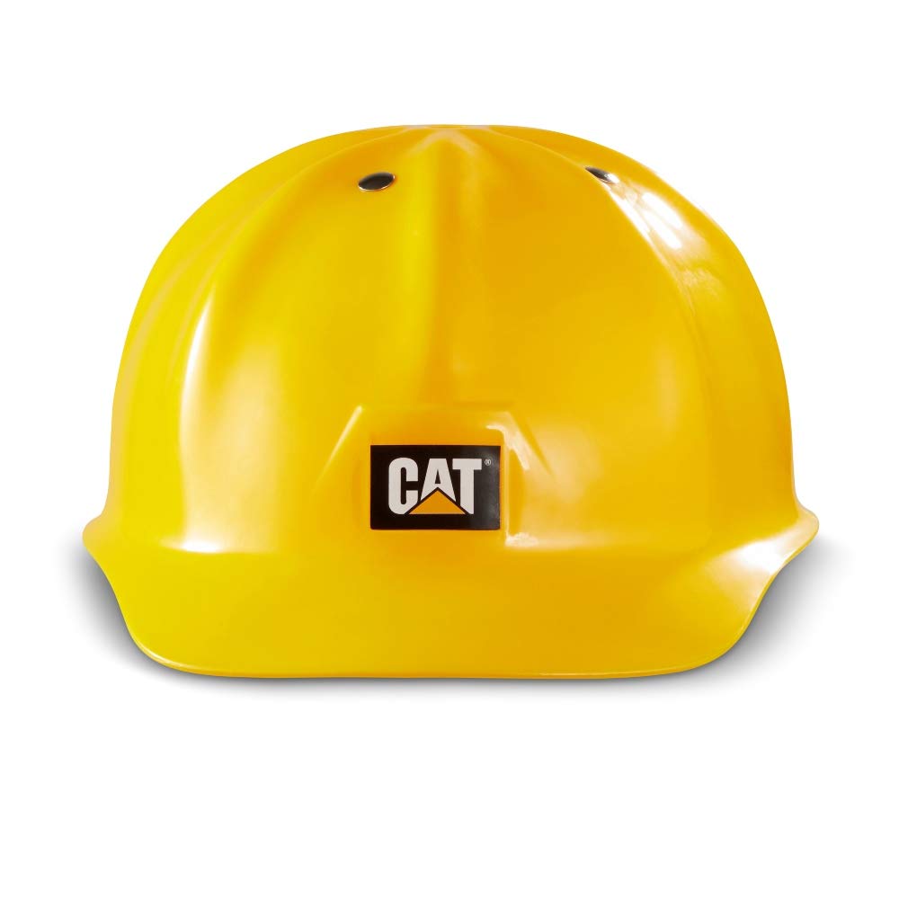 CAT Construction Toys, Excavator Sand Set Outdoor Toys - 10” CAT Toy Dumps Truck & Loader, Hard Hat, Shovel, Rake - Pretend Play, Ages 2+
