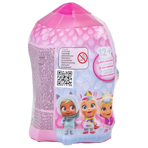 Cry Babies Magic Tears ICY World - Keep Me Warm Series | 8 Surprises, Accessories, Surprise Doll - Great Gift for Kids Ages 3+