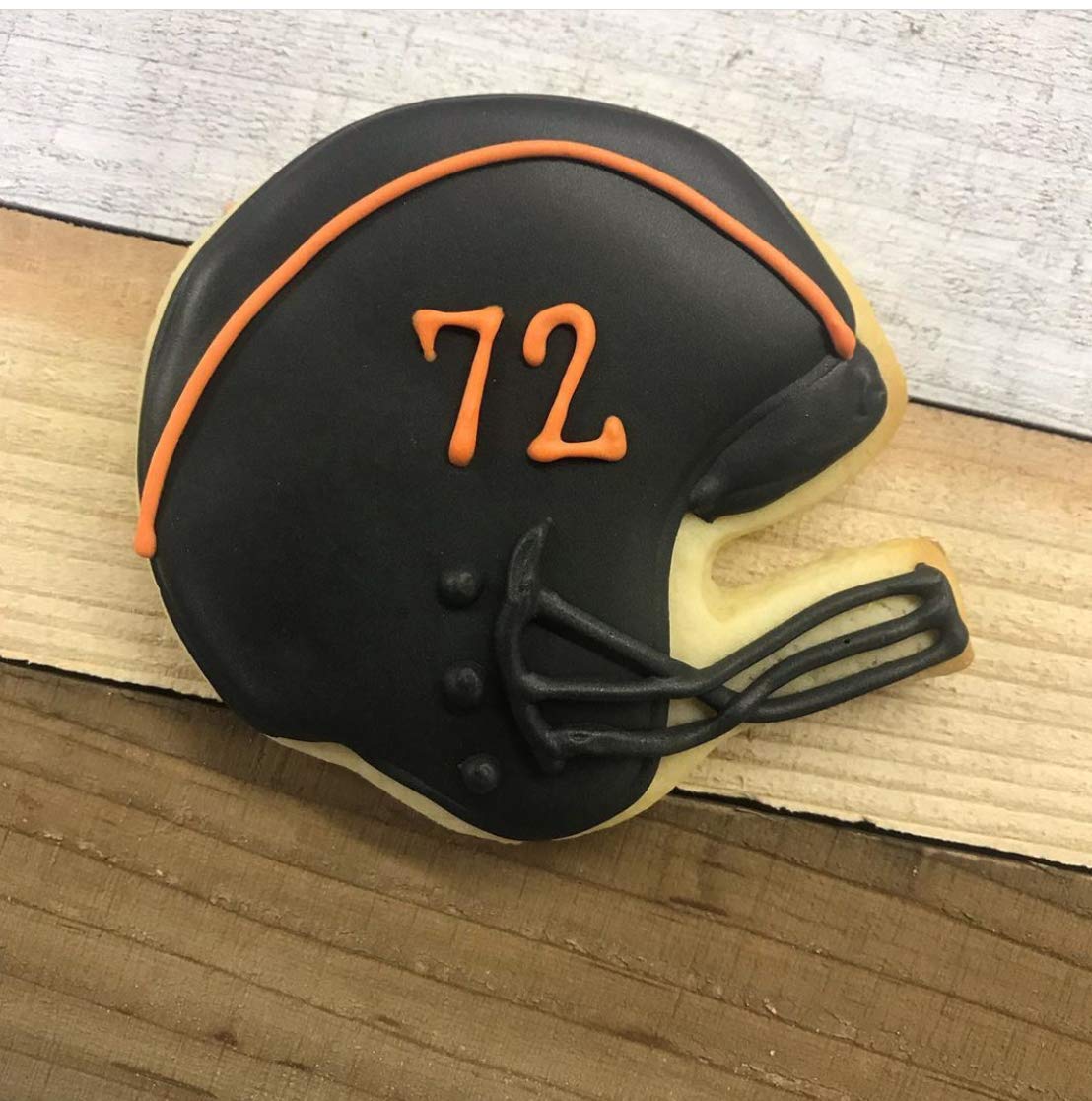 Ann Clark Cookie Cutters Football Helmet Cookie Cutter, 3.5"
