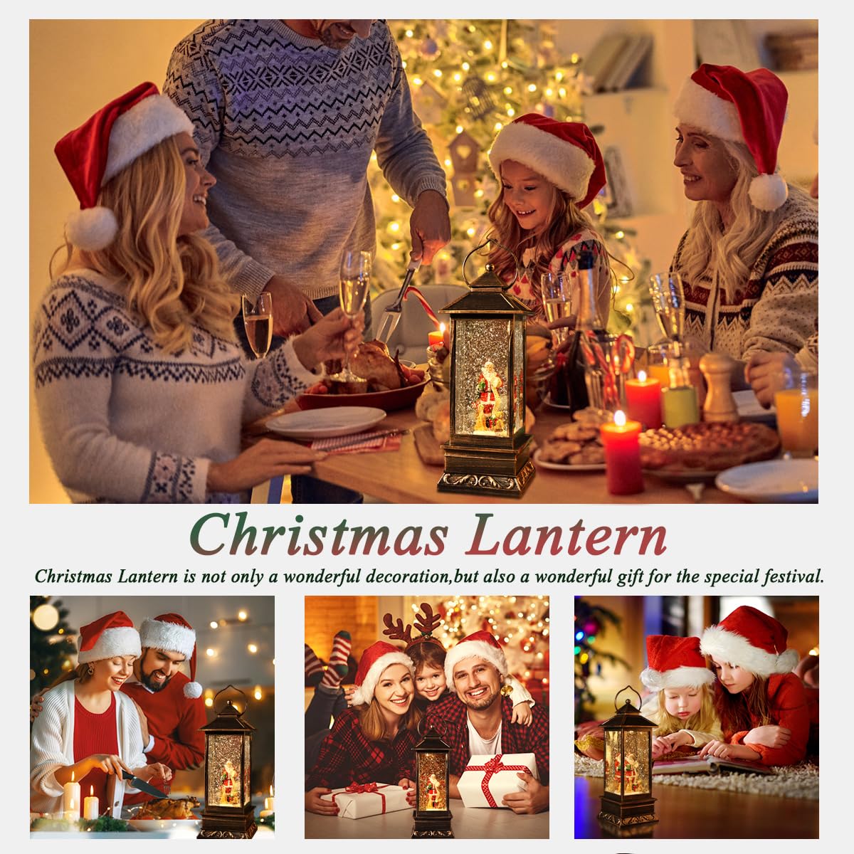 Christmas Decorations Christmas Snow Globe Christmas Lanterns Christmas Globe Home Decor Christmas Day Gifts Christmas Table Decoration Christmas Decorations Indoor