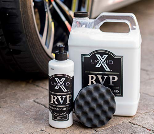 Liquid X R.V.P. - Premium Tire Dressing for Any Rubber, Vinyl & Plastic - Leaves a Non Greasy, Satin Finish - Dress All & Add UV Protection (16 oz)