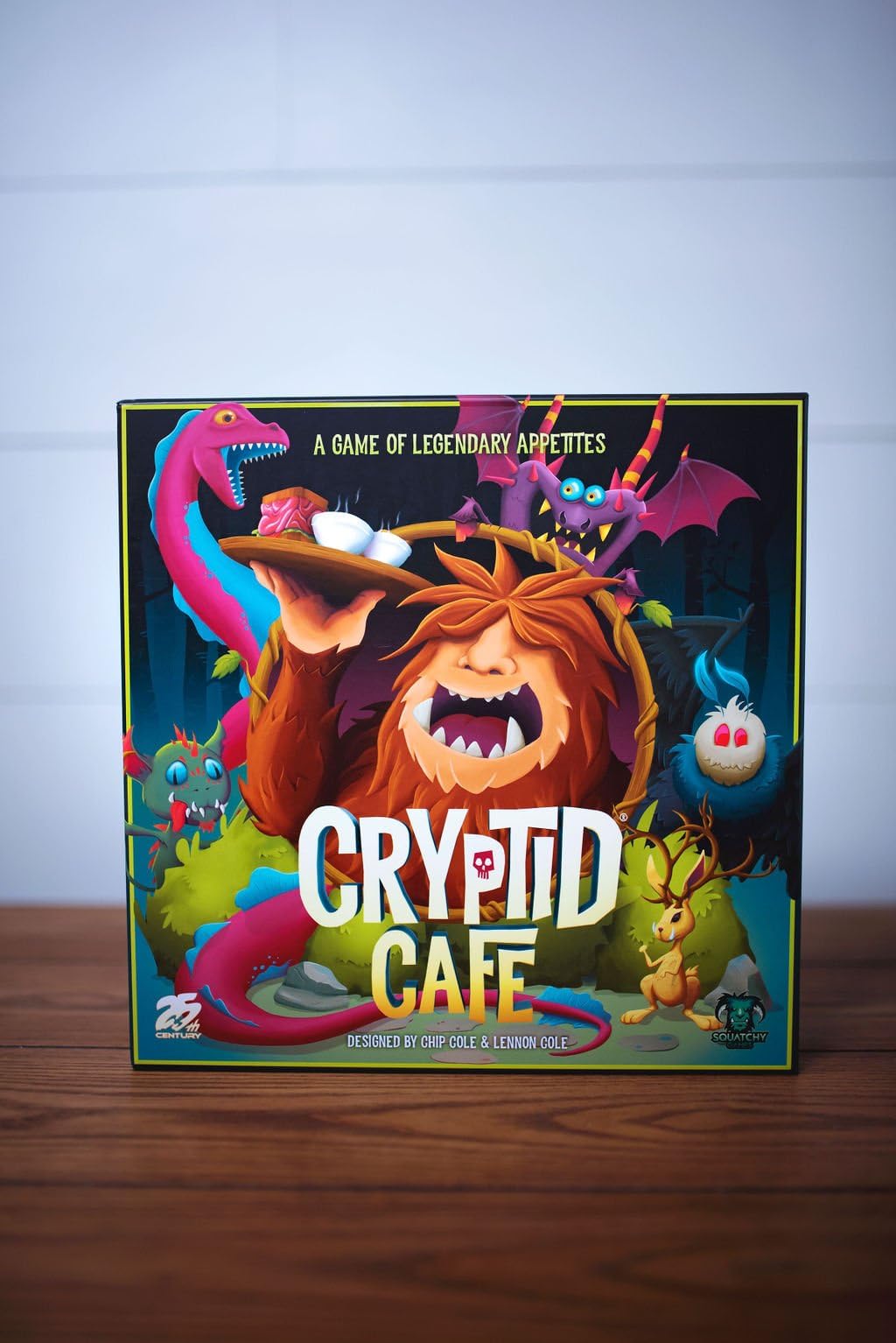 Cryptid Café , A Family Strategy Game About Running A Creature Filled Restaurant - 25th Century Games