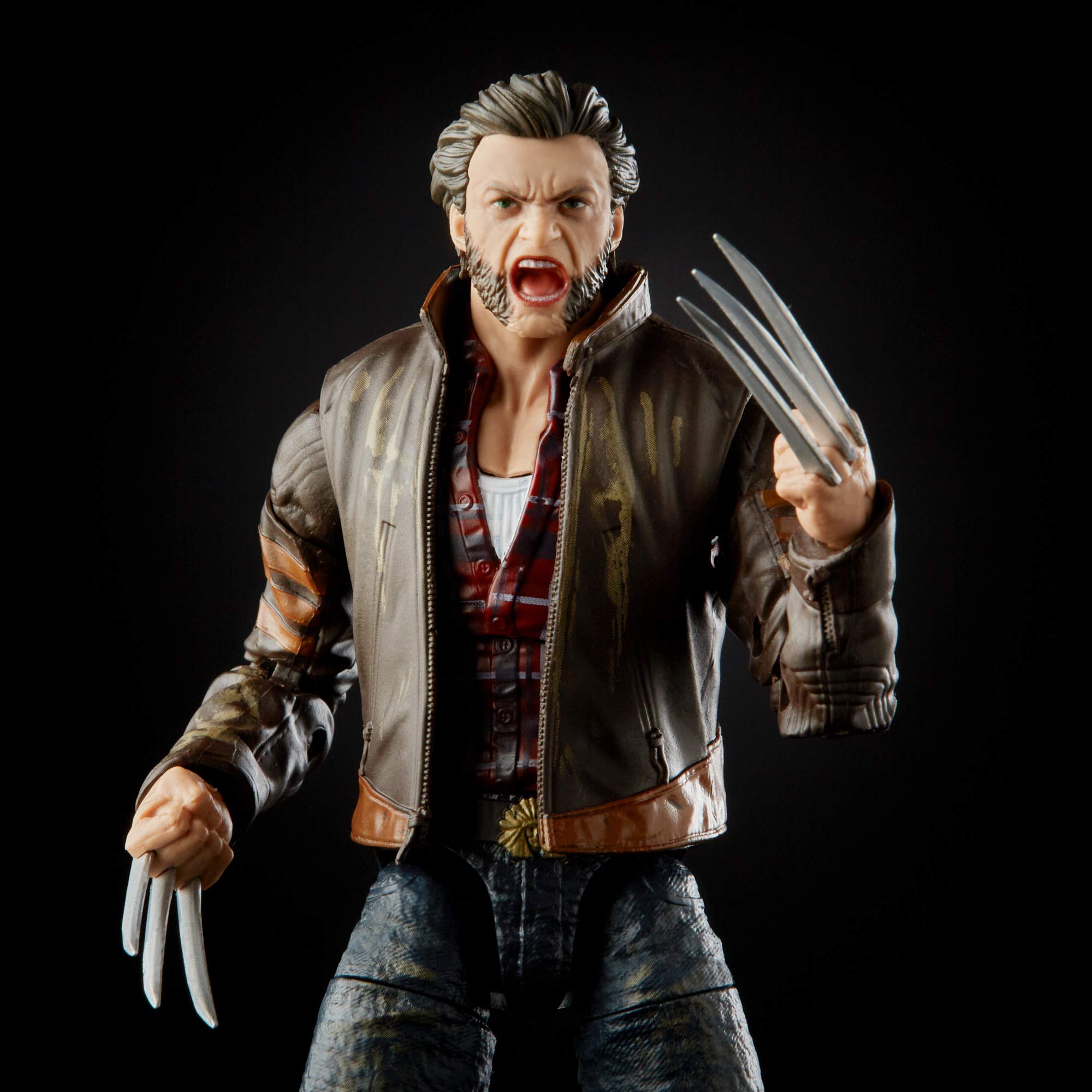 Marvel Hasbro Legends Series X-Men Wolverine 6-inch Collectible Action Figure Toy, Includes 3 Accessories, Ages 14 and Up, Brown