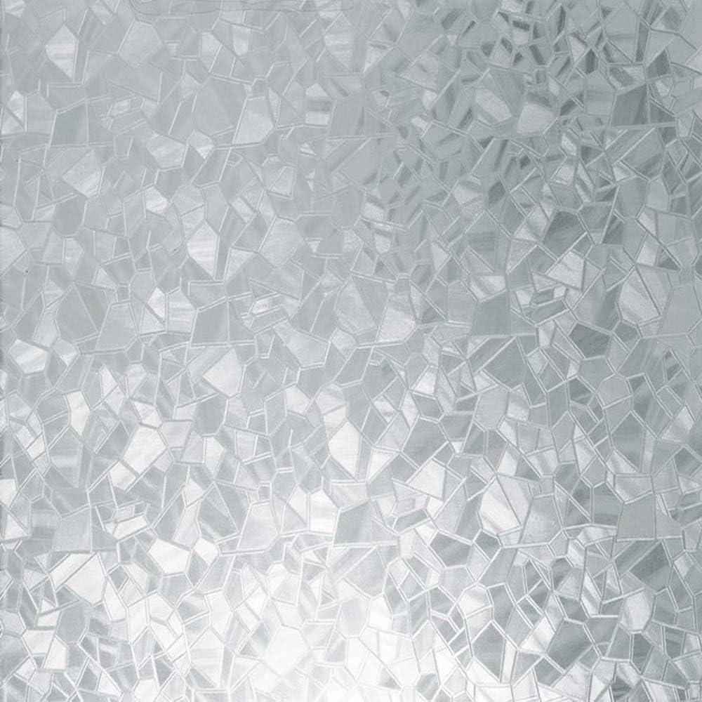 d-c-fix 346-0166 Self-Adhesive Privacy Glass Window Film, Splinter, 17" x 78" Roll