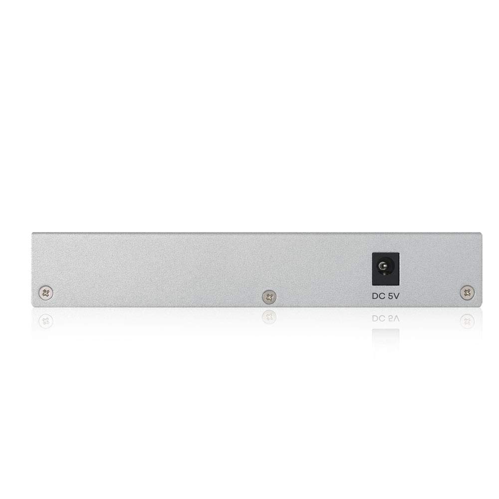 Zyxel 8 Port Gigabit Web Managed Switch | Plug & Play | Supports VLAN, QoS, IGMP & LAG | Fanless [GS1200-8]